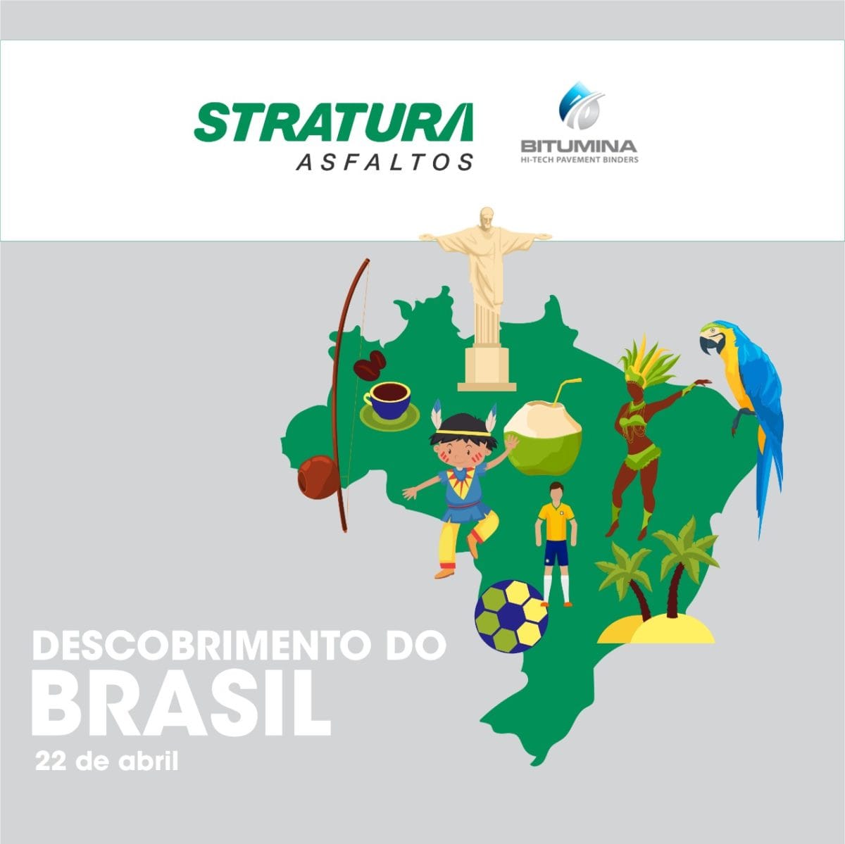 Descobrimento do Brasil – Stratura Asfaltos e Serviços de Pavimentação